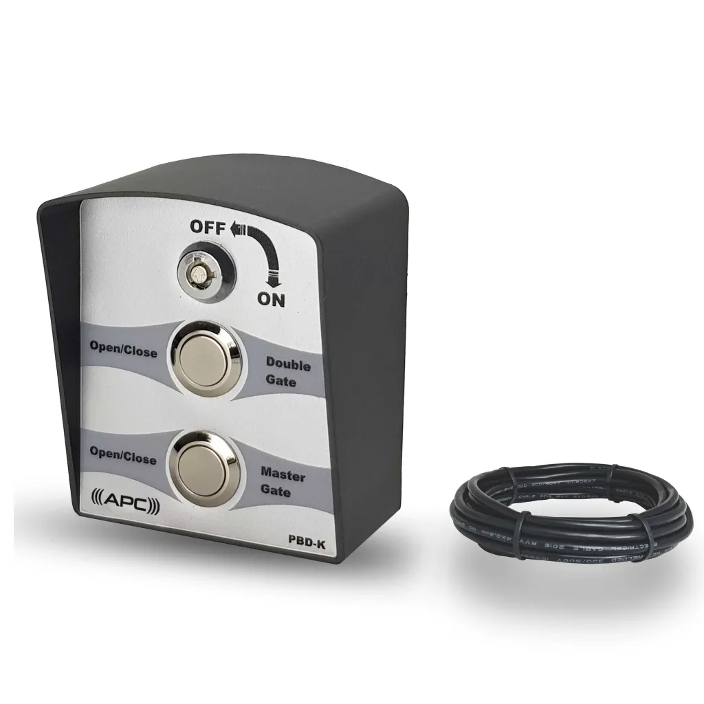 APC Double Push Button + 5m Cable Combo - Remotes, Keypads & Access ...
