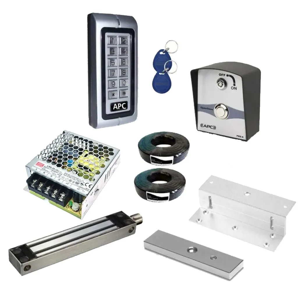 Access Control Keypad Bundle Door OR Gate Magnetic Lock Kit - Electric ...
