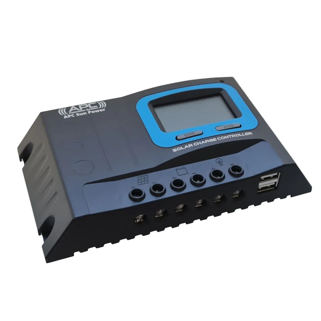 Solar Regulator 12V/24V 10A PWM - Solar Accessories for Driveway Gate ...