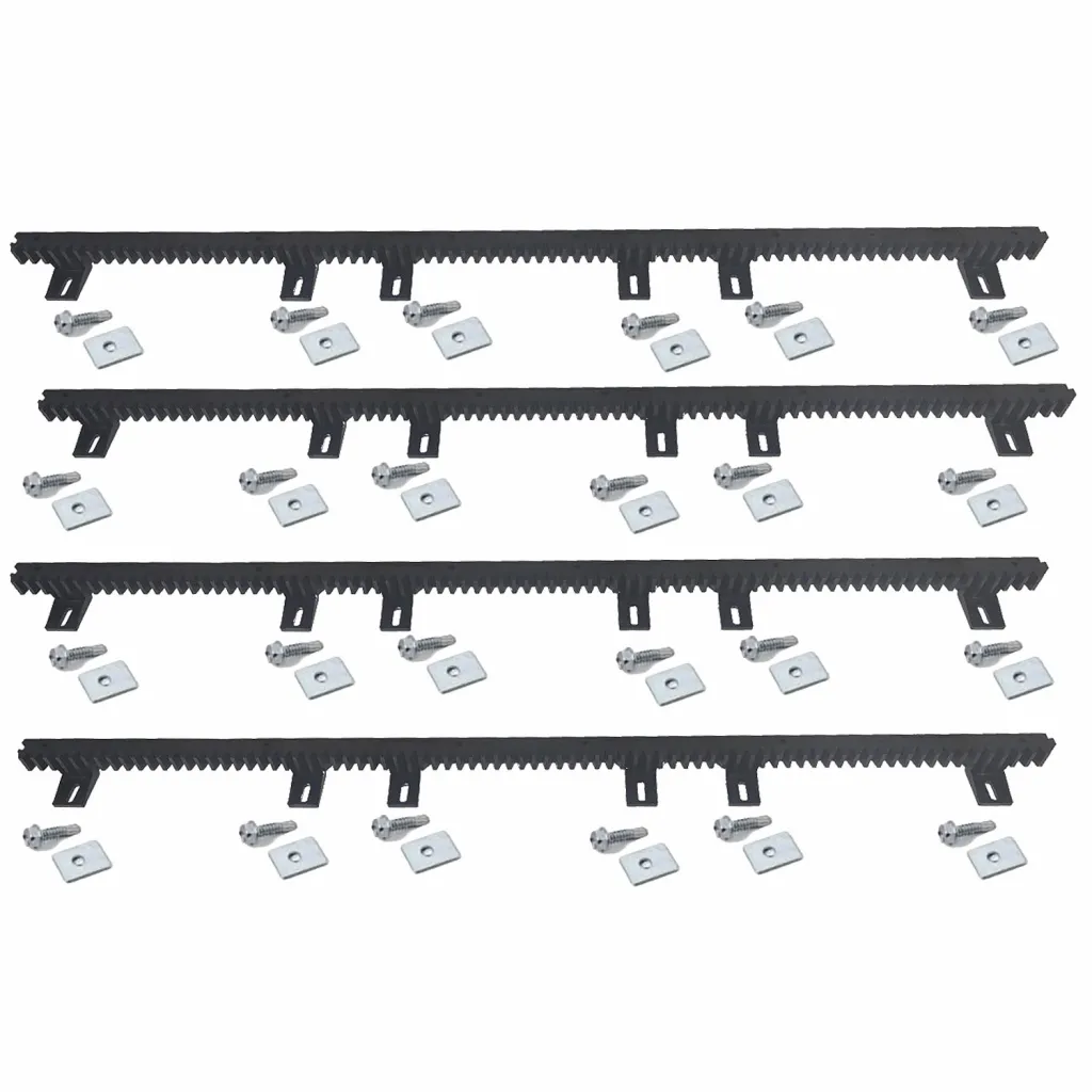 4m Sliding Gate Nylon Gear Rack - GATE HARDWARE