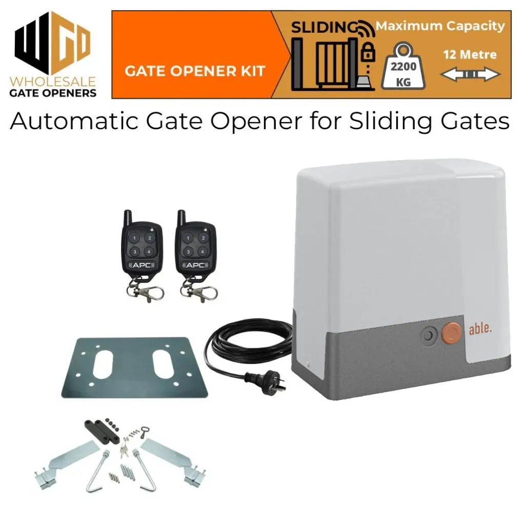 APC-able 2200 AC, Italian-Made Strong Sliding Gate Motor. 2200KG ...