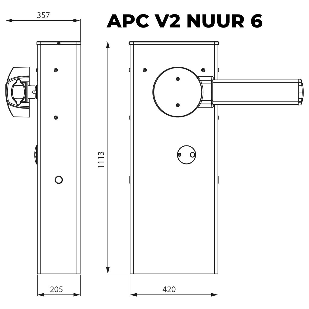 Ultra Fast Italian Made Automatic Boom Gate | 24V DC Powered Automatic ...