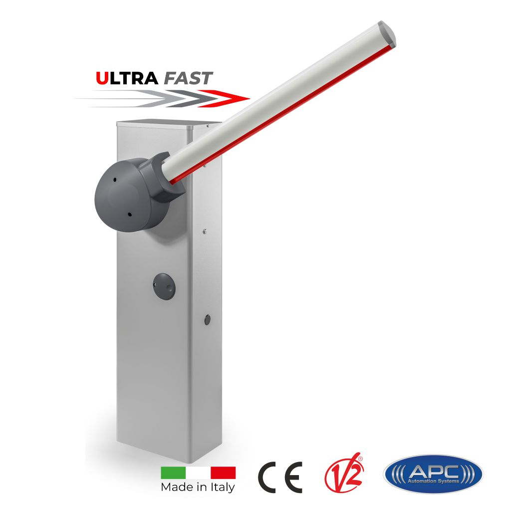 Ultra Fast Italian Made Automatic Boom Gate | 24V DC Powered Automatic ...